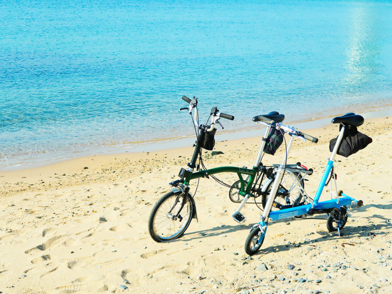 明石海峡大橋のすぐ近く、白い砂浜がある公園『アジュール舞子』 - POTA BIKE（ポタバイク）公式サイト
