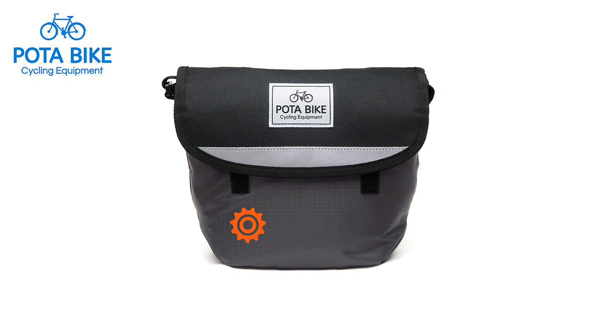 「POTA BIKE シンプルフロントバッグ for ミニベロ」に新色「ブラック／グレー」を追加しました - POTA BIKE（ポタバイク ...